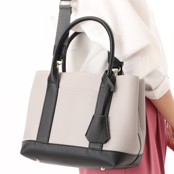 カシュカシュ（cache cache）/カシュカシュ cachecache / ショルダー付きパーテーション合成皮革トートの通販はau PAY マーケット - Brand Square by ...