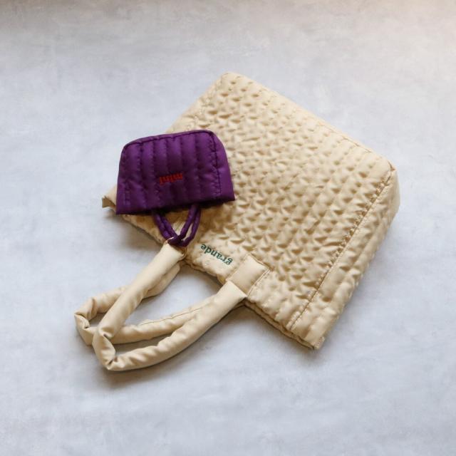 カシュカシュ（cache cache）/【A4ファイル対応】カシュカシュ cachecache / ビッグキルト刺繍親子トートバッグの通販はau PAY マーケット - Brand ...