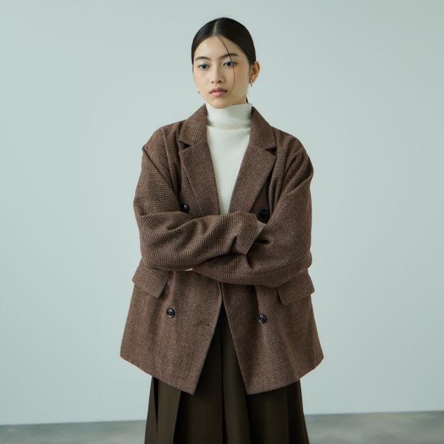 ビッキー（VICKY）/ツィーディファインチェックジャコット