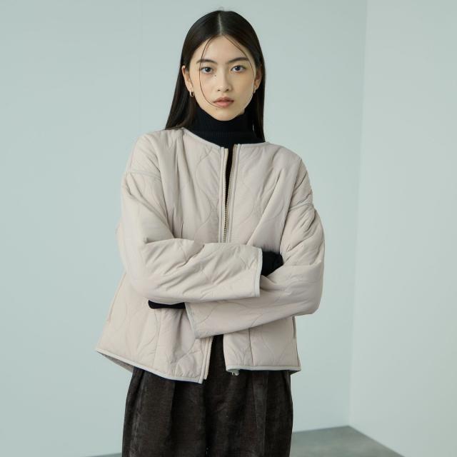 ビッキー（VICKY）/ひょうたんキルトリバーシブルZIPジャケット