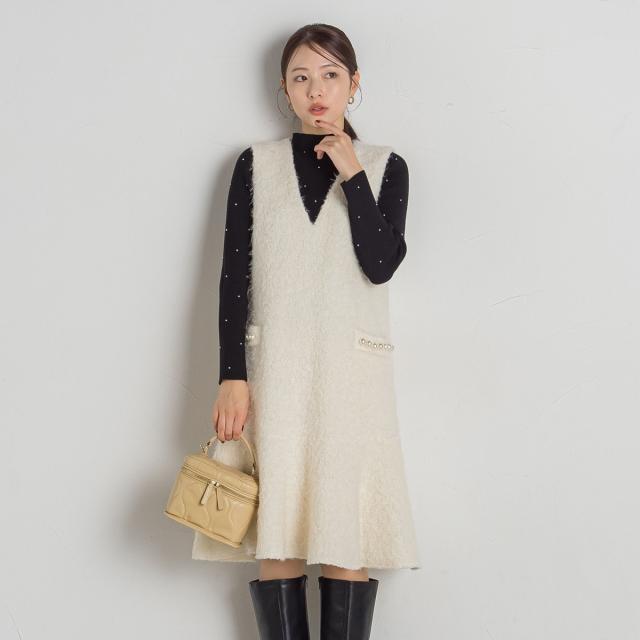 クイーンズコート（QUEENS COURT）/プードルファージャンパードレス