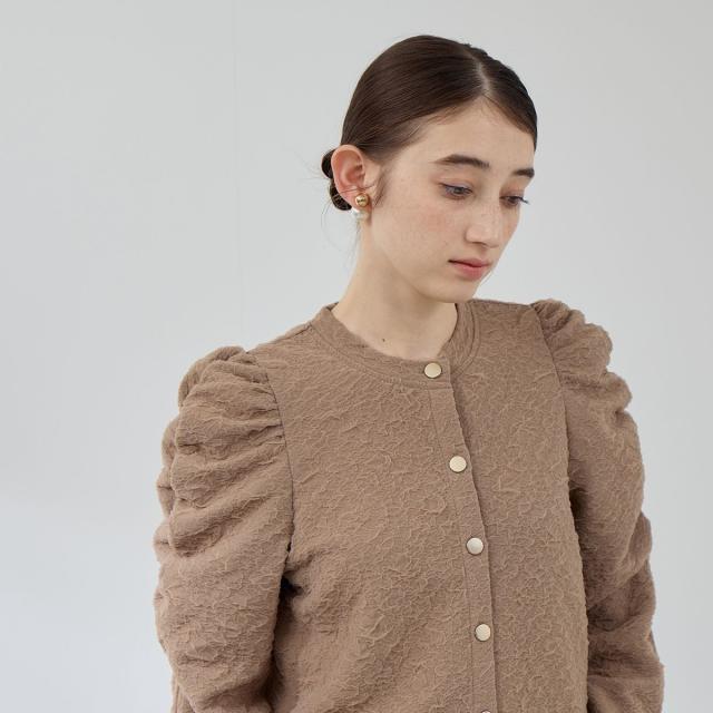 クイーンズコート（QUEENS COURT）/フクレチュールJQDカーディッシュジャケット≪手洗い可能≫