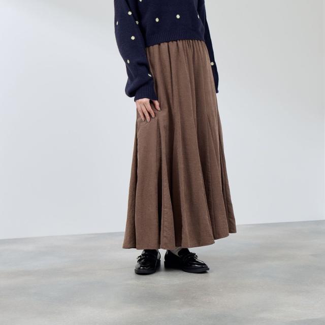 クイーンズコート（QUEENS COURT）/割繊タンブラーピーチマーメイドスカート≪手洗い可能≫