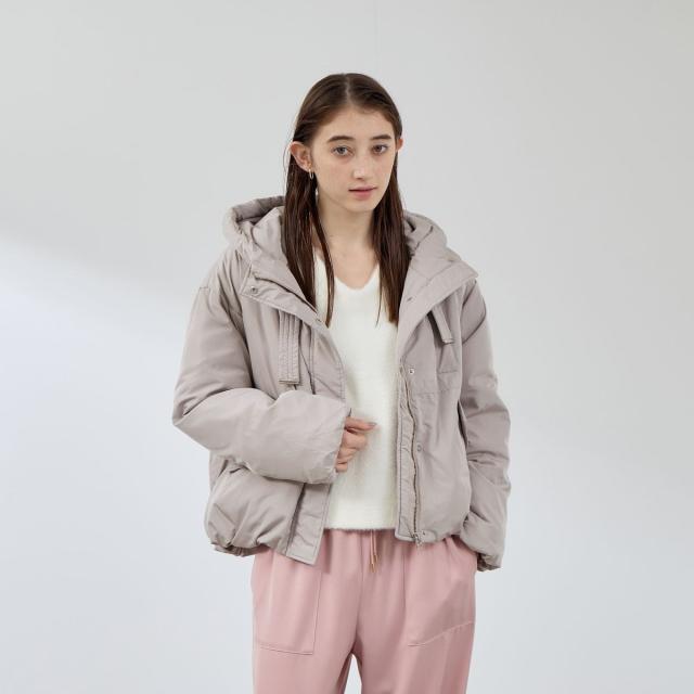 【NEW】クイーンズコート（QUEENS COURT）/ワークフードピュアダウンジャケット