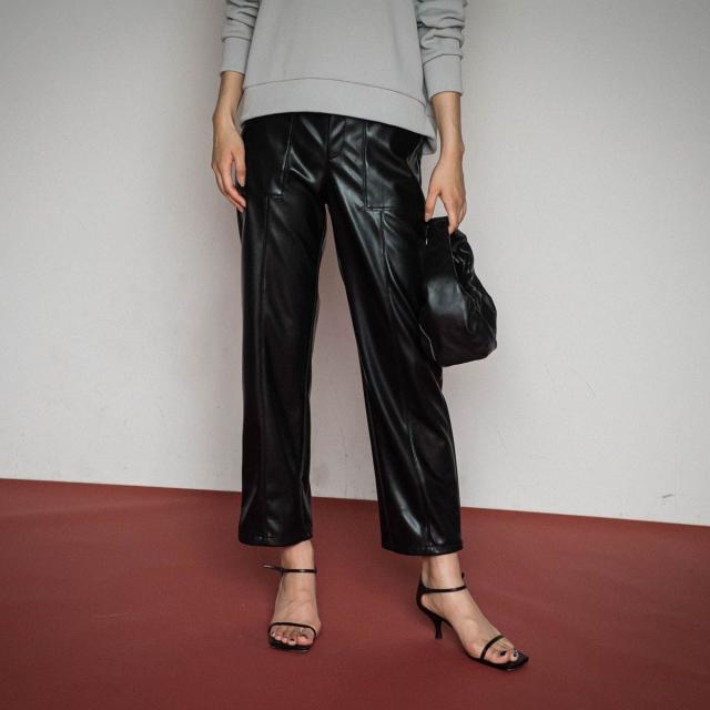 メイソングレイ（MAYSON GREY）/【VEAGANLEATHER】パラシュートパンツ