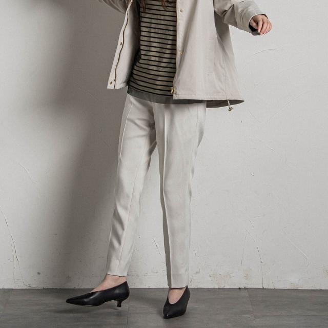 メイソングレイ（MAYSON GREY）/【カタログ掲載】24AWストレッチテーパードパンツ≪手洗い可能≫