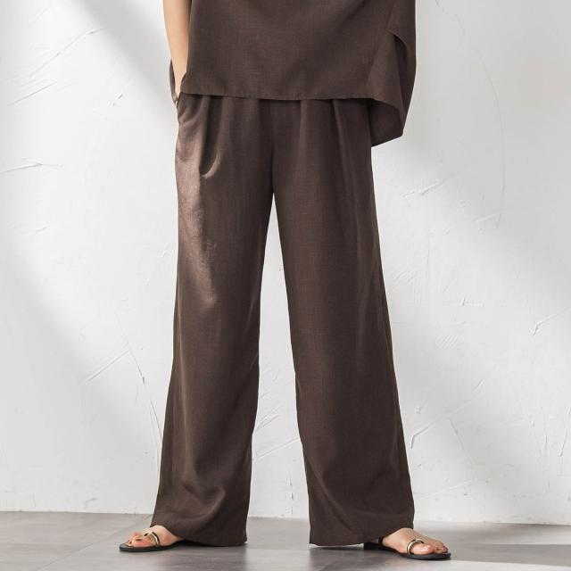 メイソングレイ（MAYSON GREY）/【新色追加】イージーワイドパンツ≪手洗い可能 / セットアップ対応≫