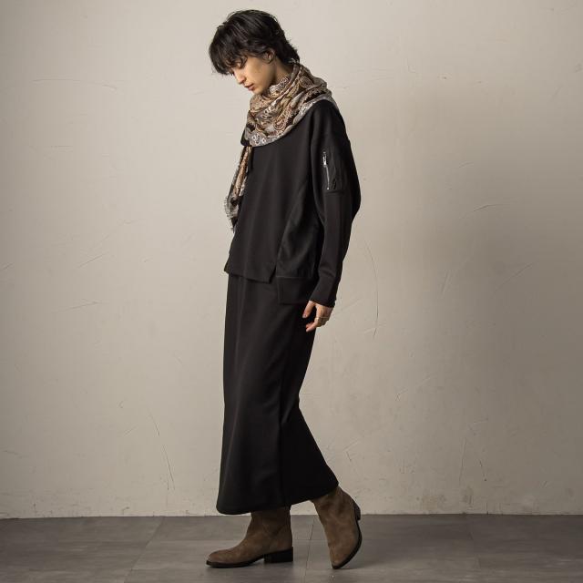 メイソングレイ（MAYSON GREY）/ワークポケット付きダンボールセットアップ≪洗濯機で洗える≫