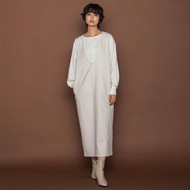 メイソングレイ（MAYSON GREY）/【楽・美・軽】ー3kg見えIラインワンピース≪手洗い可能≫