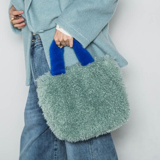 メイソングレイ（MAYSON GREY）/バイカラーエコファートートバッグ　S