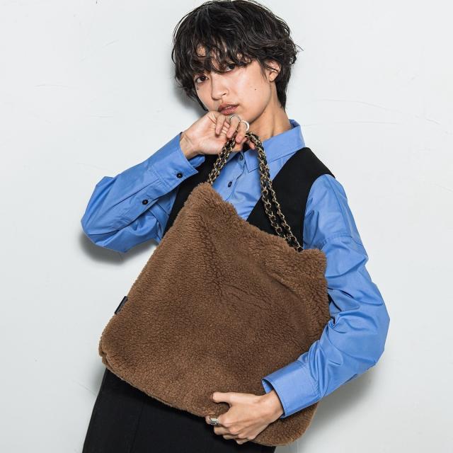 メイソングレイ（MAYSON GREY）/ELMOエコムートンチェーントートバッグ