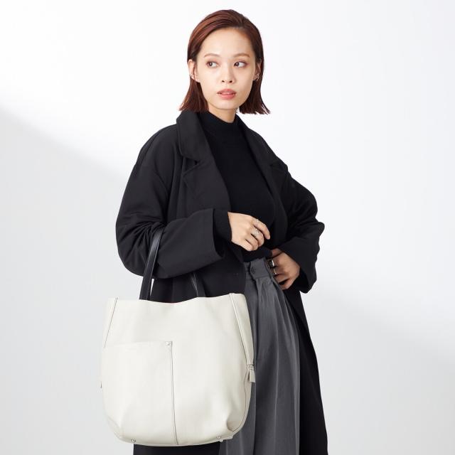 イザック（Y’saccs）/木村多江×Y’SACCS ラウンドシルエットトート