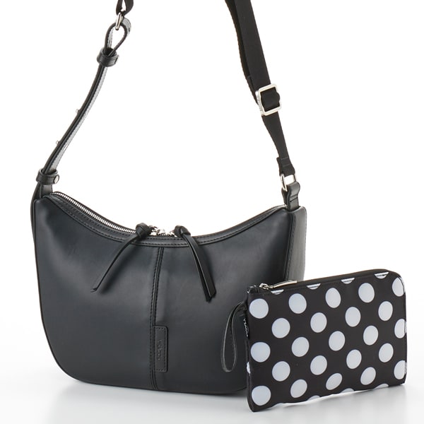 イザック（Y’saccs）/イタリアンシープ　マルチポーチ付き　ホーボーバッグ