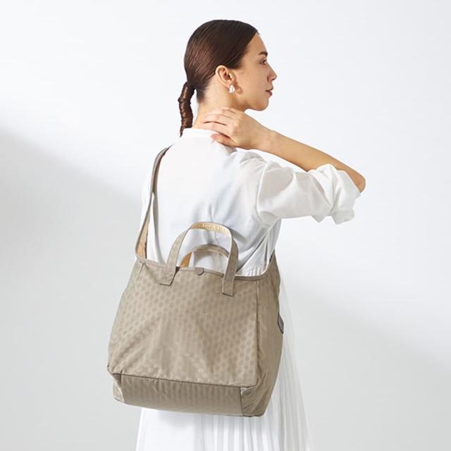 イザック（Y’saccs）/小西真奈美×Y’SACCS　Polka Dots ハンドル付きアクティブショルダーバッグ