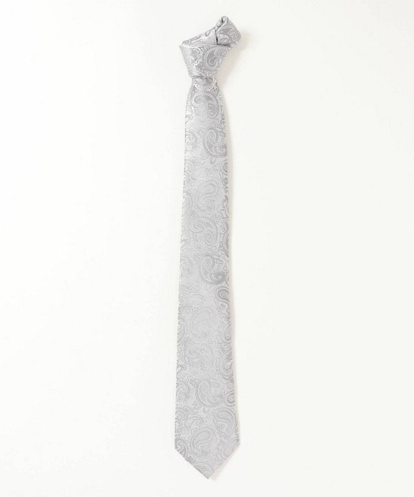 メンズビギ/ペイズリーストライプタイ