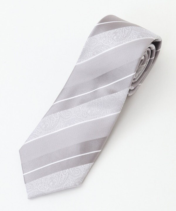 メンズビギ（MEN’S BIGI）/小剣クレリックタイクレリックシャドーペイズリータイ