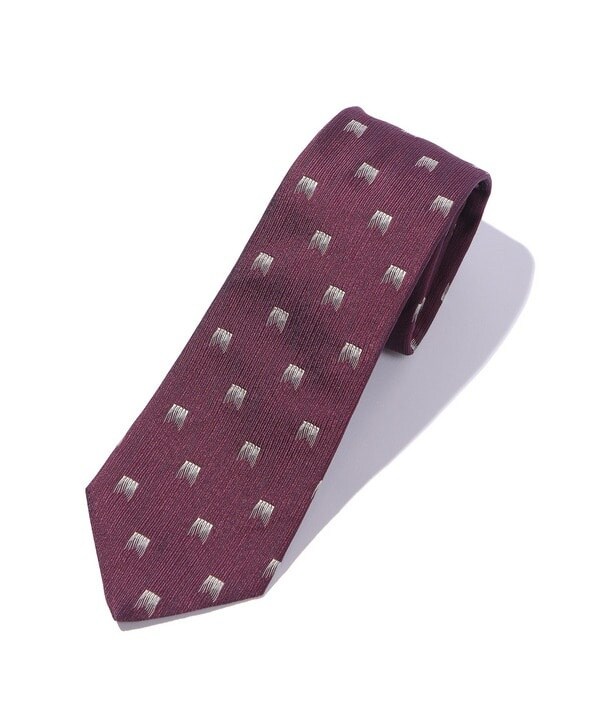 メンズビギ/ヴィンテージ小紋柄ネクタイ Fabric made in ITALY