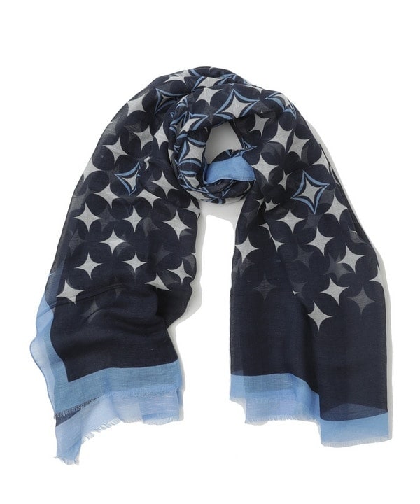 メンズビギ/【Altea】ジオメトリックプリント大判ストール