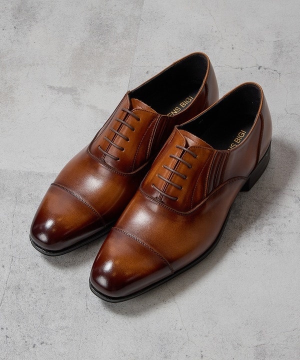 メンズビギ（MEN’S BIGI）/レイジーマン キップスムースレザーコンフォートシューズ【追加生産分・新色追加】