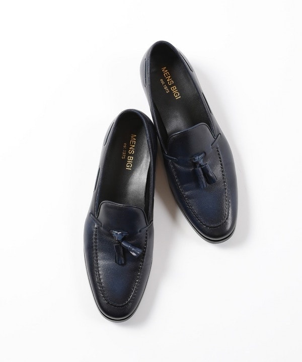 メンズビギ（MEN’S BIGI）/リアルレザータッセルローファー