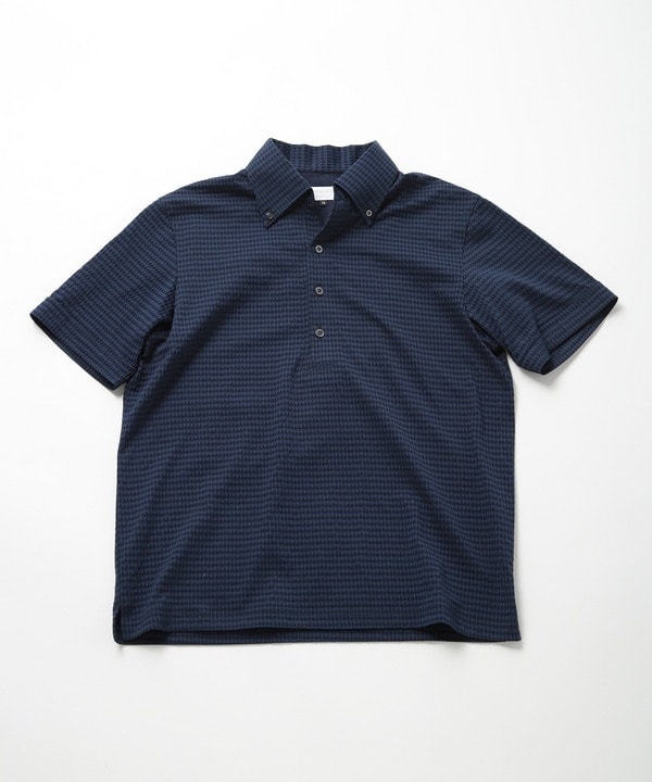メンズビギ（MEN’S BIGI）/【ACTIVE TAILOR】COOL MAXサッカー織りポロシャツ