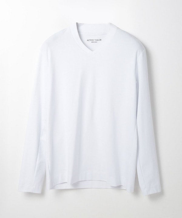 メンズビギ（MEN’S BIGI）/【ACTIVE TAILOR】シルケットスムースVネックロングカットソー