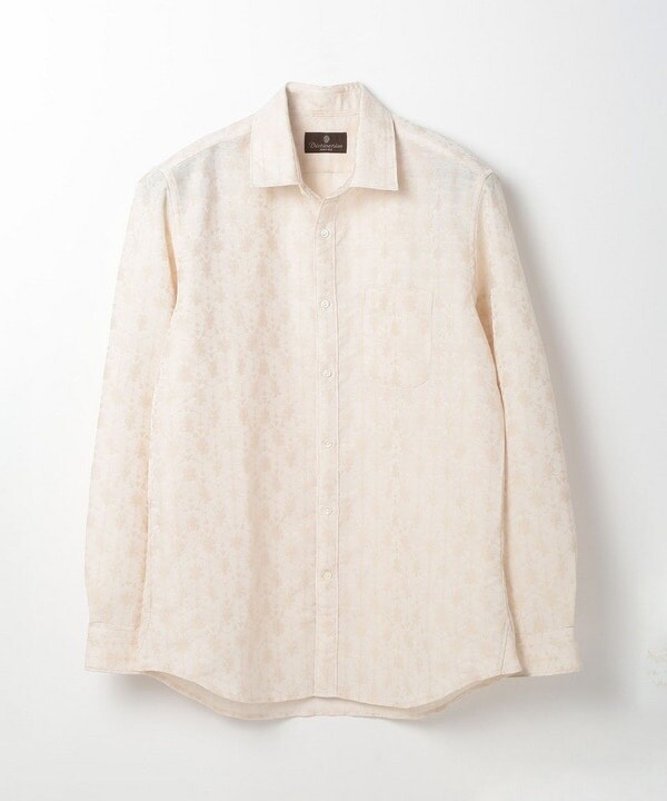 メンズビギ（MEN’S BIGI）/ポリエステルジャガードカジュアルシャツ