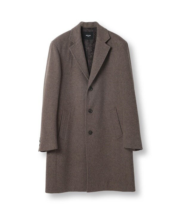 メンズビギ（MEN’S BIGI）/スーパ−140ウールビーバーチェスターコート