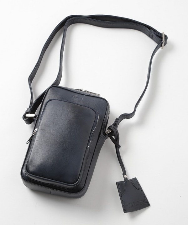 メンズビギ（MEN’S BIGI）/【SEEKER/シーカー】別注 ムラレザーミニショルダーバッグ