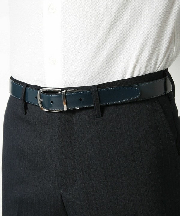 メンズビギ（MEN’S BIGI）/アドバンレザーリバーシブルドレスベルト