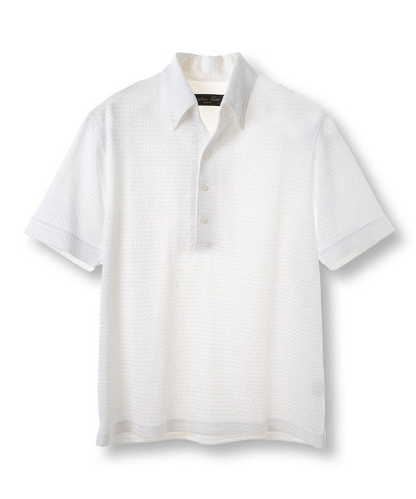 メンズビギ（MEN’S BIGI）/【ACTIVE TAILOR】サッカー織りポロシャツ