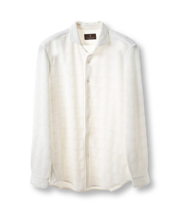 メンズビギ（MEN’S BIGI）/ショートポイントカラージャージシャツ