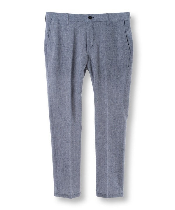 メンズビギ（MEN’S BIGI）/COOL DOTS メランジプリントスラックスパンツ〈イージーケア/吸水速乾〉