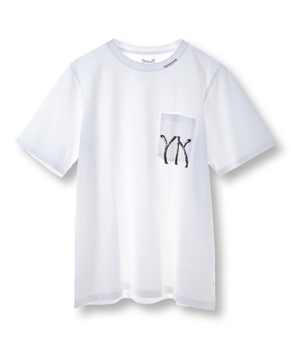 メンズビギ（MEN’S BIGI）/【YANUK/ヤヌーク】別注 プリント＆刺繍TEE