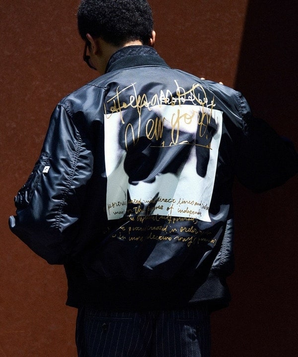 メンズビギ（MEN’S BIGI）/【TODAY edition x VALLEY APPAREL】グラフィックプリントL−2Bブルゾン