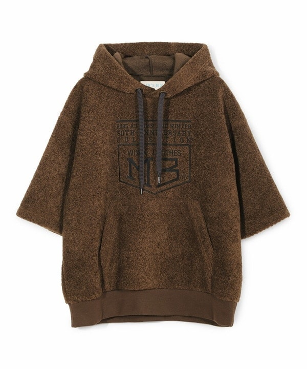 メンズビギ（MEN’S BIGI）/【50th Anniv ． 菊池武夫】WOOL BOA HOODIE