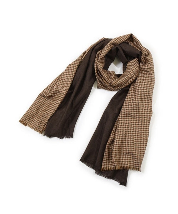 メンズビギ（MEN’S BIGI）/カシミヤ混リバーシブルマフラー