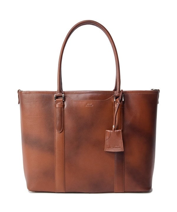 【NEW】メンズビギ（MEN’S BIGI）/【SEEKER/シーカー】別注 ムラレザー2wayトート&ショルダーバッグ