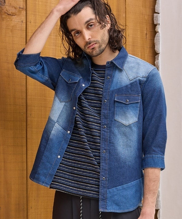 ヨガ3/名入れボア裏地付きコーチジャケット 左胸ワンポイント