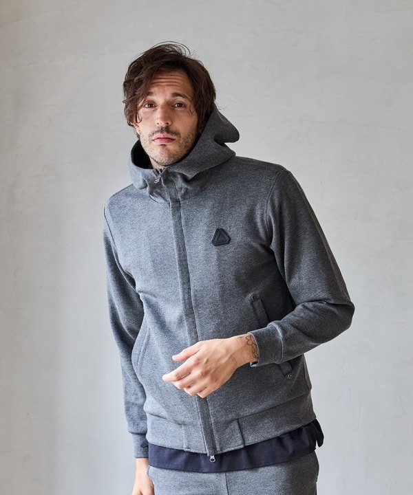 ラトルトラップ（RATTLE TRAP）/【JUST PLAY】N/Rストレッチポンチ立体比翼フードブルゾン【セットアップ着用可】