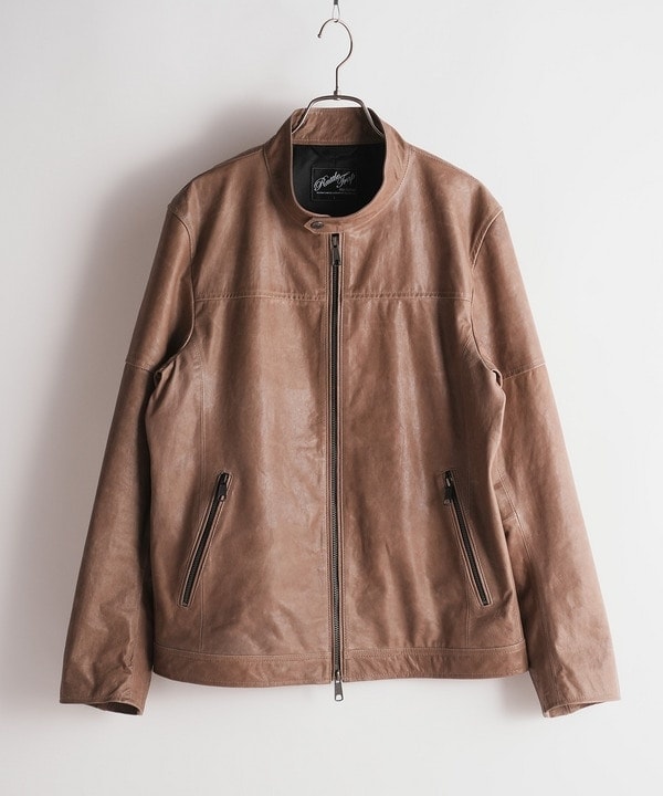 ラトルトラップ（RATTLE TRAP）/ラムベジタブルレザーシングルライダース