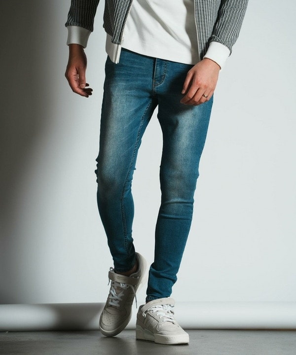 ラトルトラップ（RATTLE TRAP）/サルエルスーパースキニーデニム