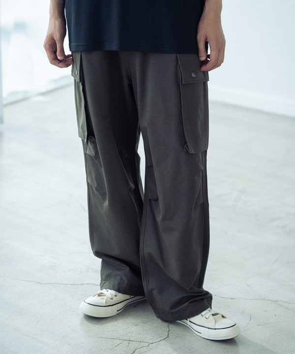 ラトルトラップ（RATTLE TRAP）/ストレッチポリエステルツイルワイドカーゴ