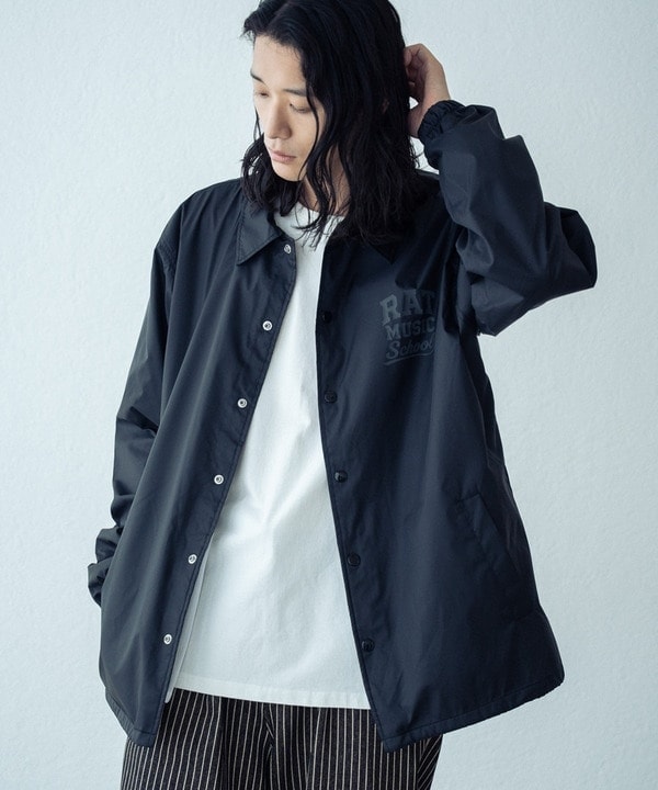 ラトルトラップ（RATTLE TRAP）/リフレクタープリントナイロンコーチジャケット