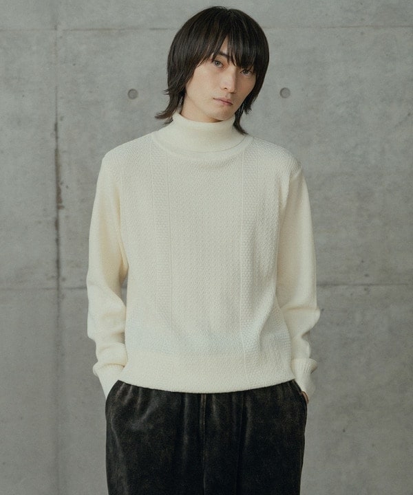 ラトルトラップ（RATTLE TRAP）/12Gウール混ハイゲージタートルネック