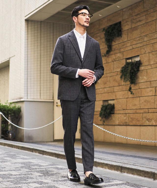 テットオム（TETE HOMME）/AIR THROUGH MESH ストレッチスーツ / ウォッシャブルセットアップ