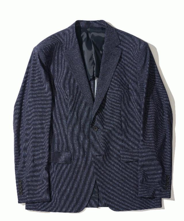 テットオム（TETE HOMME）/接触冷感 ストレッチプリントジャケット