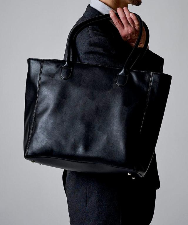 テットオム（TETE HOMME）/PUトートバッグ