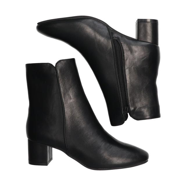 ブリジット バーキン（Bridget Birkin）/アウトレット◆5cmヒール◆サイドスリットショートブーツ