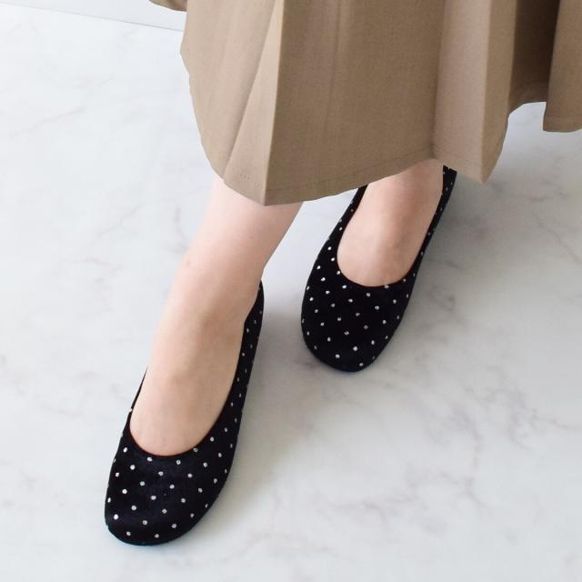 ブリジット バーキン（Bridget Birkin）/25秋冬新作◆Bridget Birkin◆2．5cmヒール◆オブリークバレエシューズ